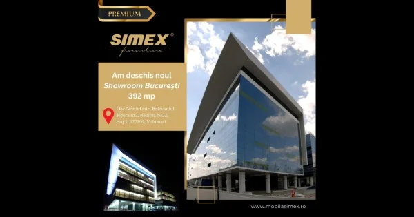 Mobila Simex și-a deschis un nou showroom în București - Mobila Simex